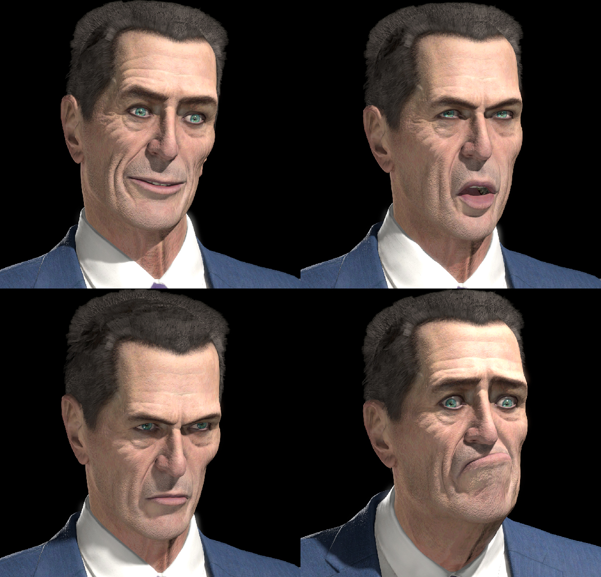 Steam Workshop::HLA: G-man Model