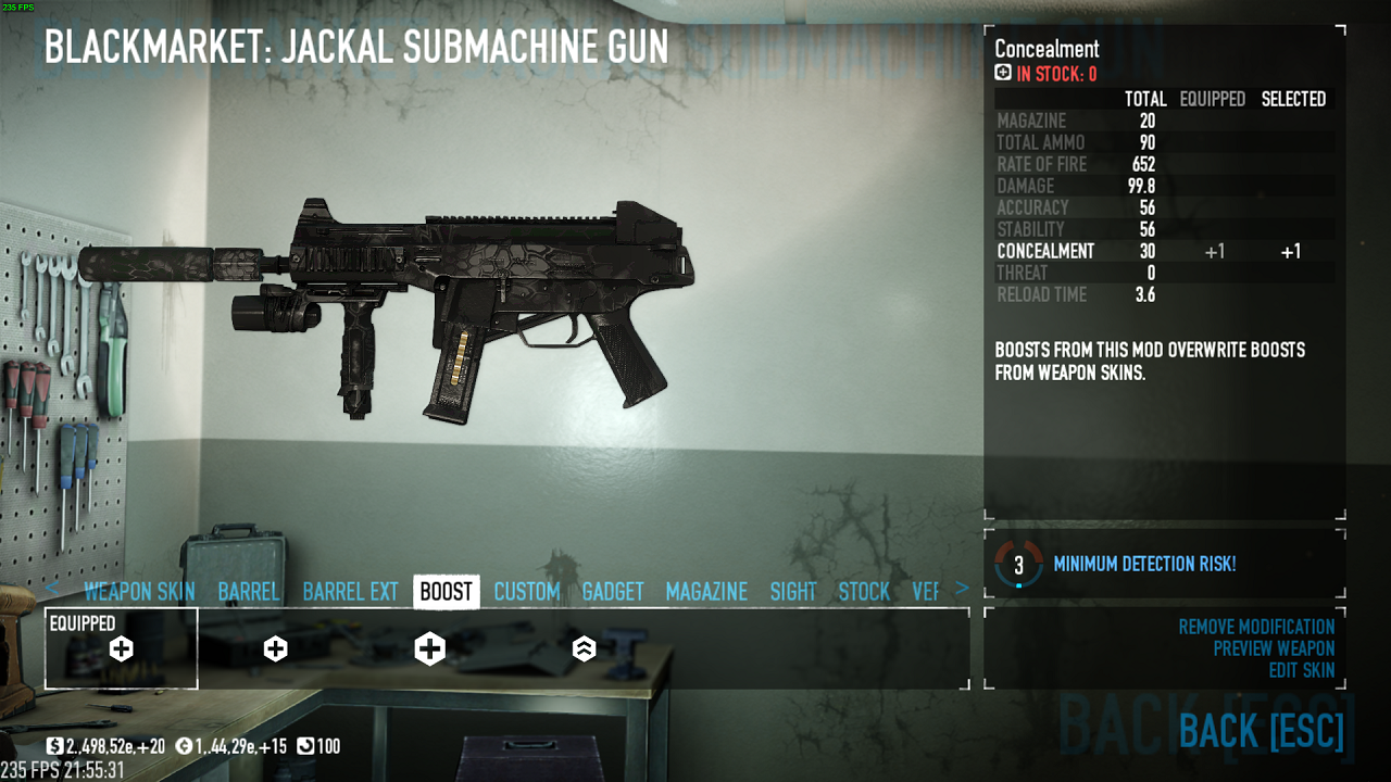 Payday 2 Dodge Build