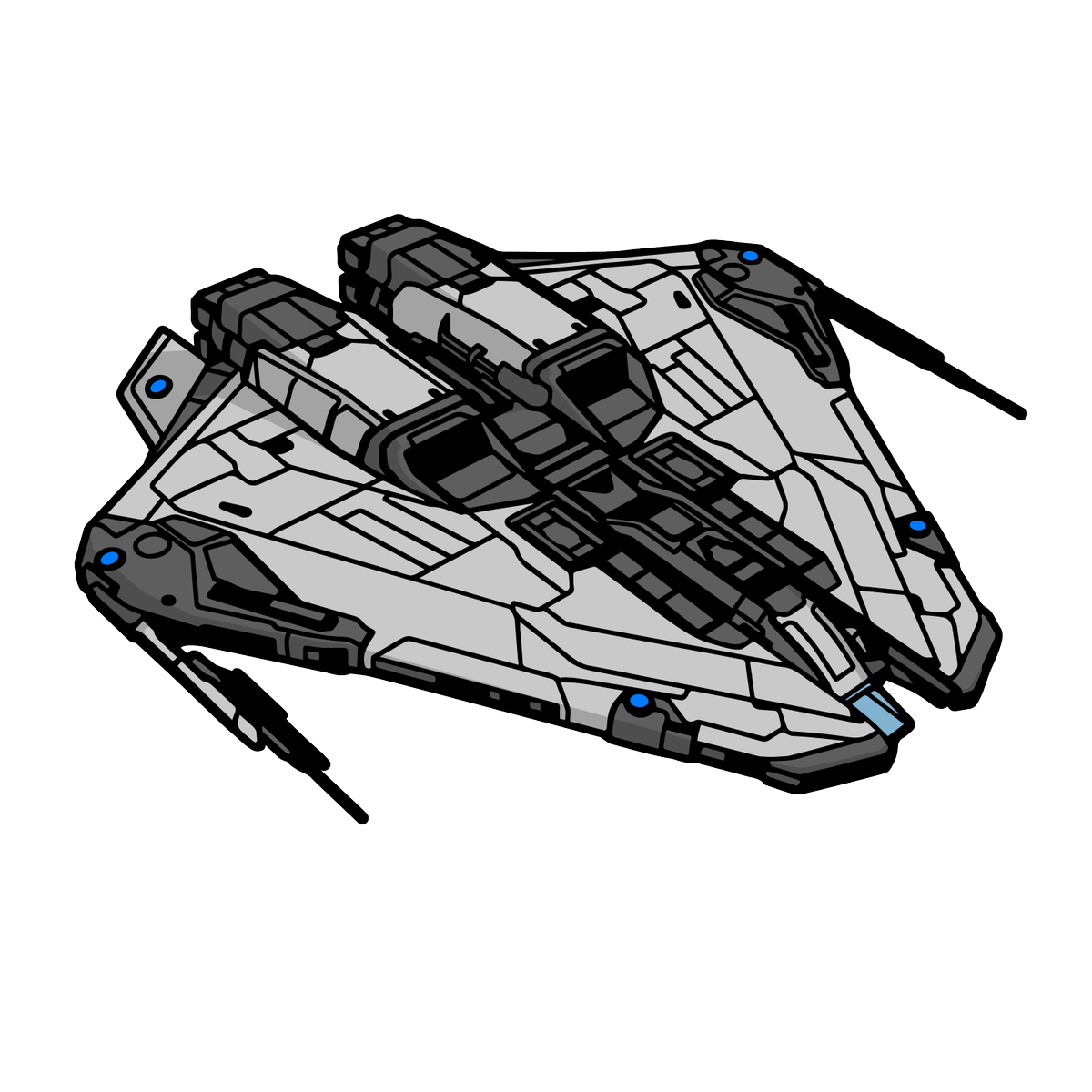 My favorite ship is the Krait MkII – Steam Solo