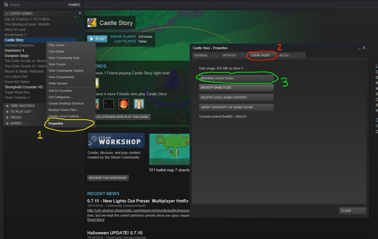 Steam Community :: Guide :: Adding pre-built structures to your Castle ...