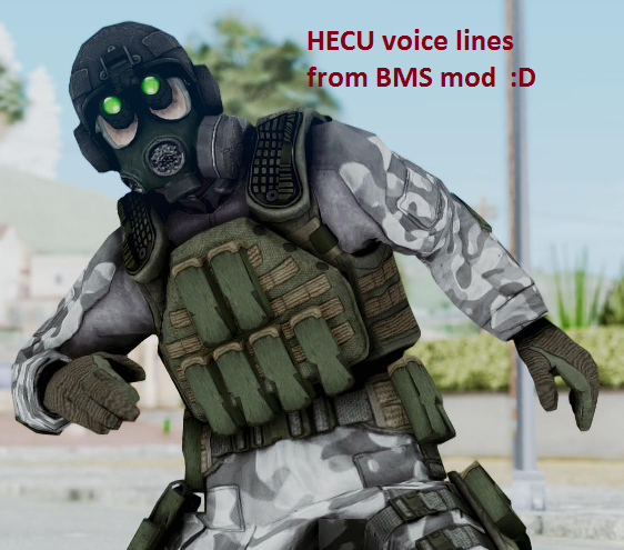 Steam Workshop::HECU Voice Lines from Black Mesa mod version