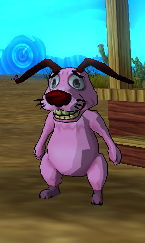 Steam Workshop::Courage the cowardly dog (Fusion Fall)