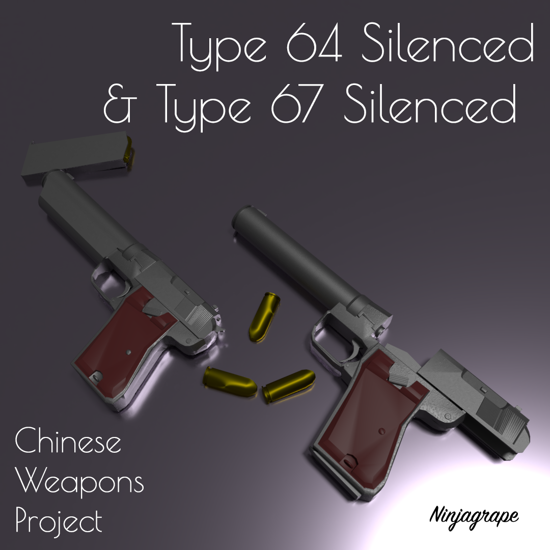 Steam Workshop::Type 64 and Type 67 Silenced Pistols(CWP)
