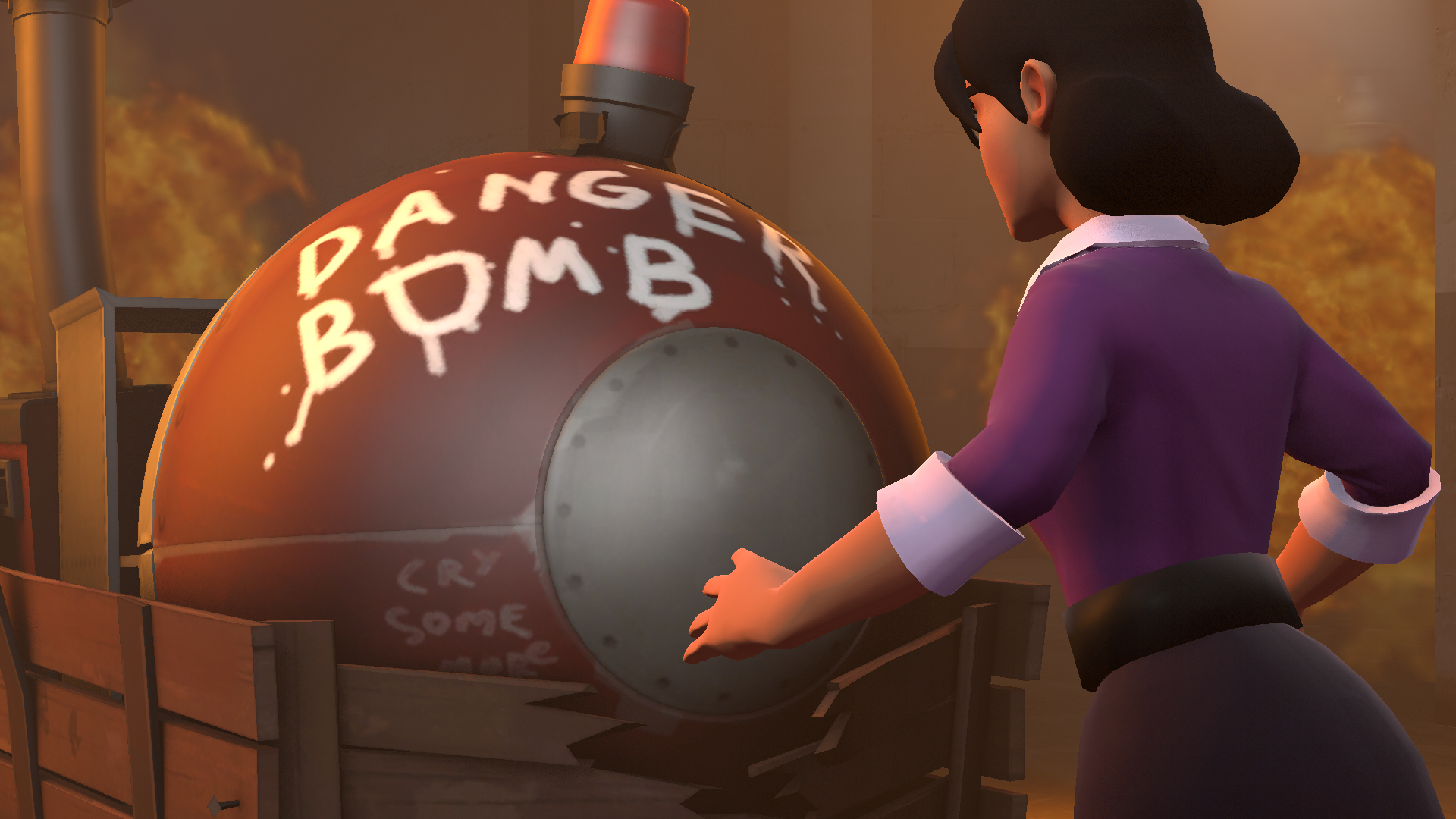 Steam Workshop::TF2: Experation Date Bomb Cart Sign