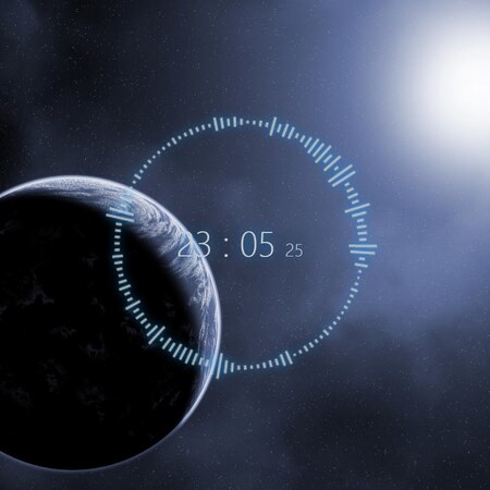 4K Earth With Audio Vizualizer | Wallpapers HDV