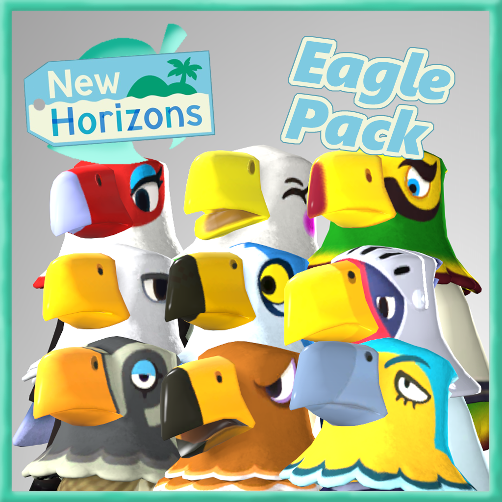 Steam Workshop::Eagle Pack (Animal Crossing: New Horizons)