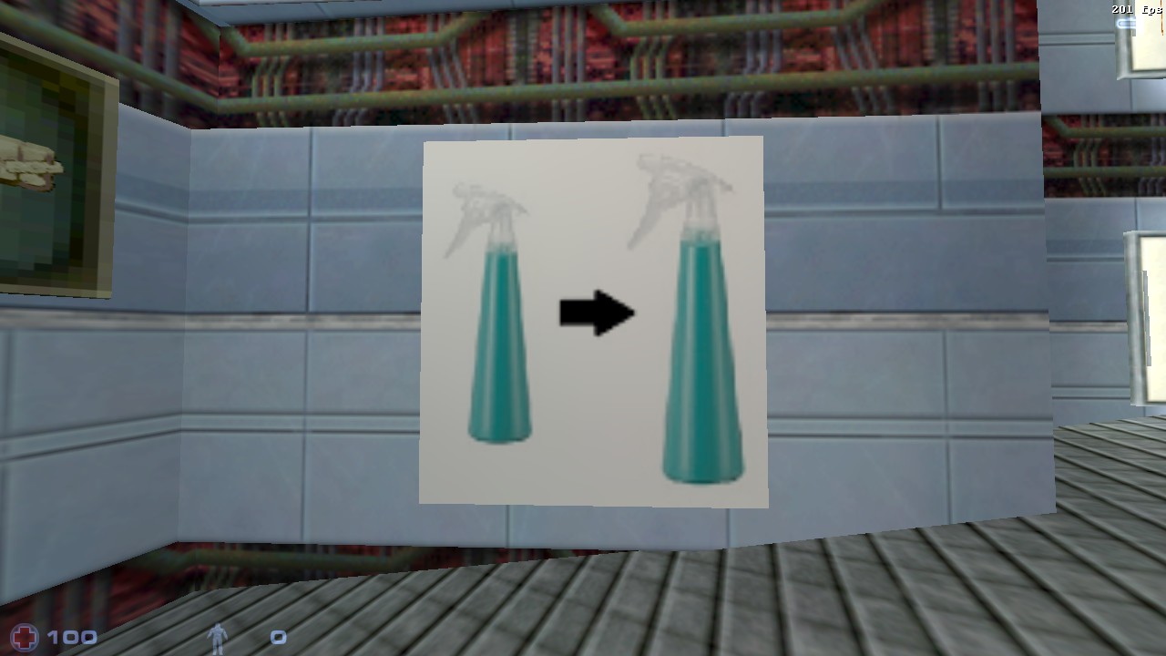 Making a spray bigger then usual – Steam Solo