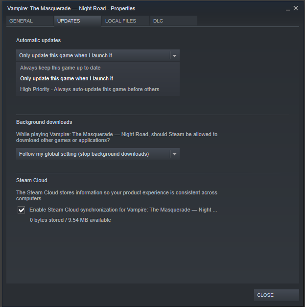 How to prevent a rollback after an update, by not updating – Steam Solo