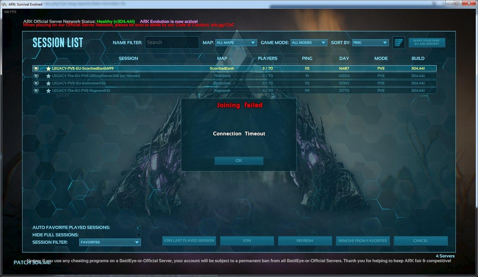 Steam Community :: Guide :: Ark Zaman aşımı hatası (güncel cözüm)