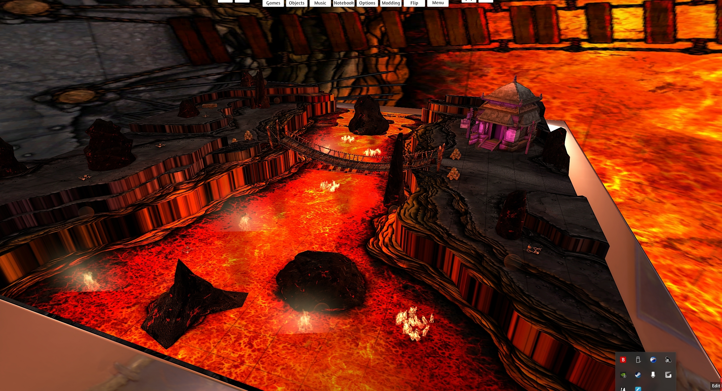 Steam Workshop::lava cave map for d&d