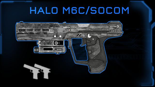 Steam Workshop::Halo M6C/SOCOM (Pistols)