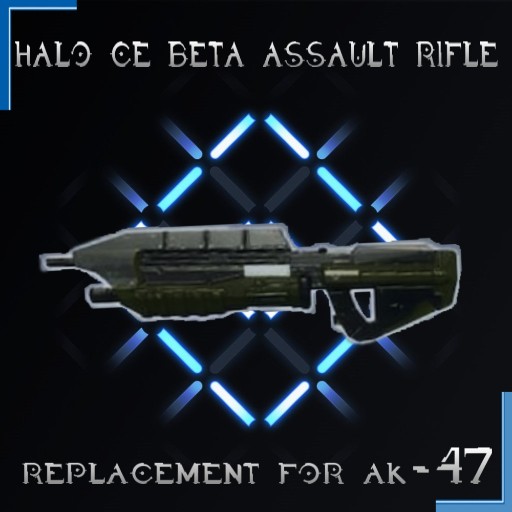Steam Workshop::Halo Beta style Assault Rifle AK 47 REPLACEMENT
