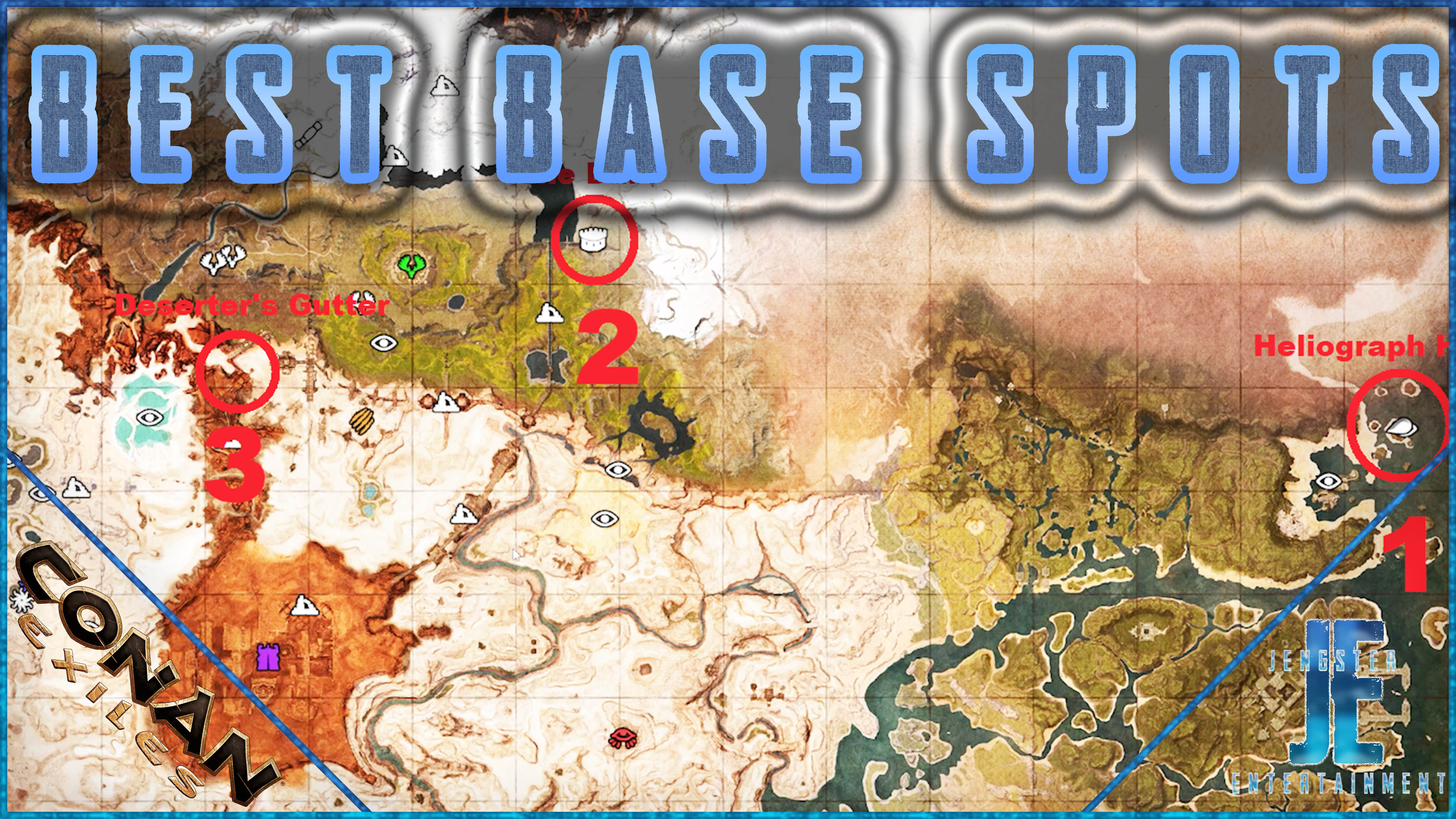 Steam Community :: Guide :: Best Base Spots 2021 - Conan Exiles
