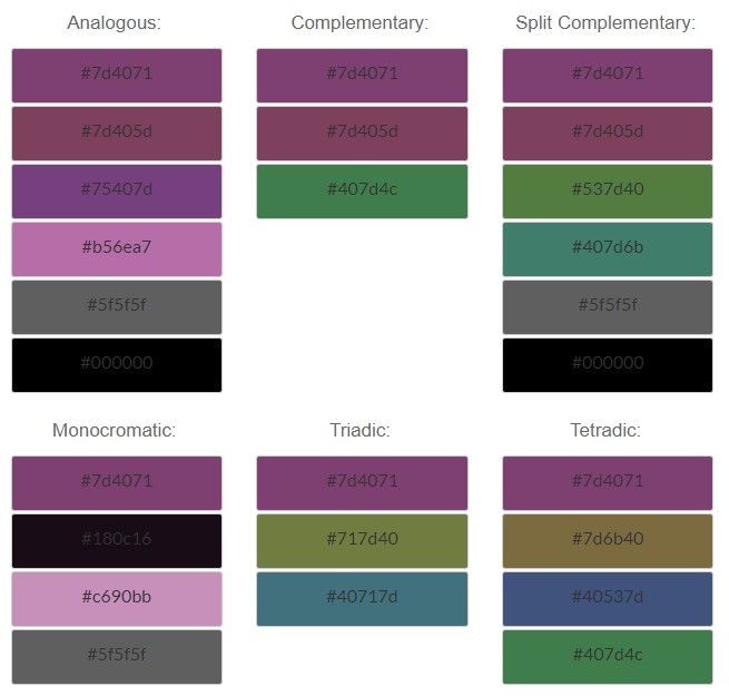 Steam Community :: Guide :: TF2 Color analysis - color charts by color