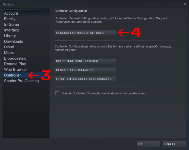 Controller Problems Guide – Steam Solo