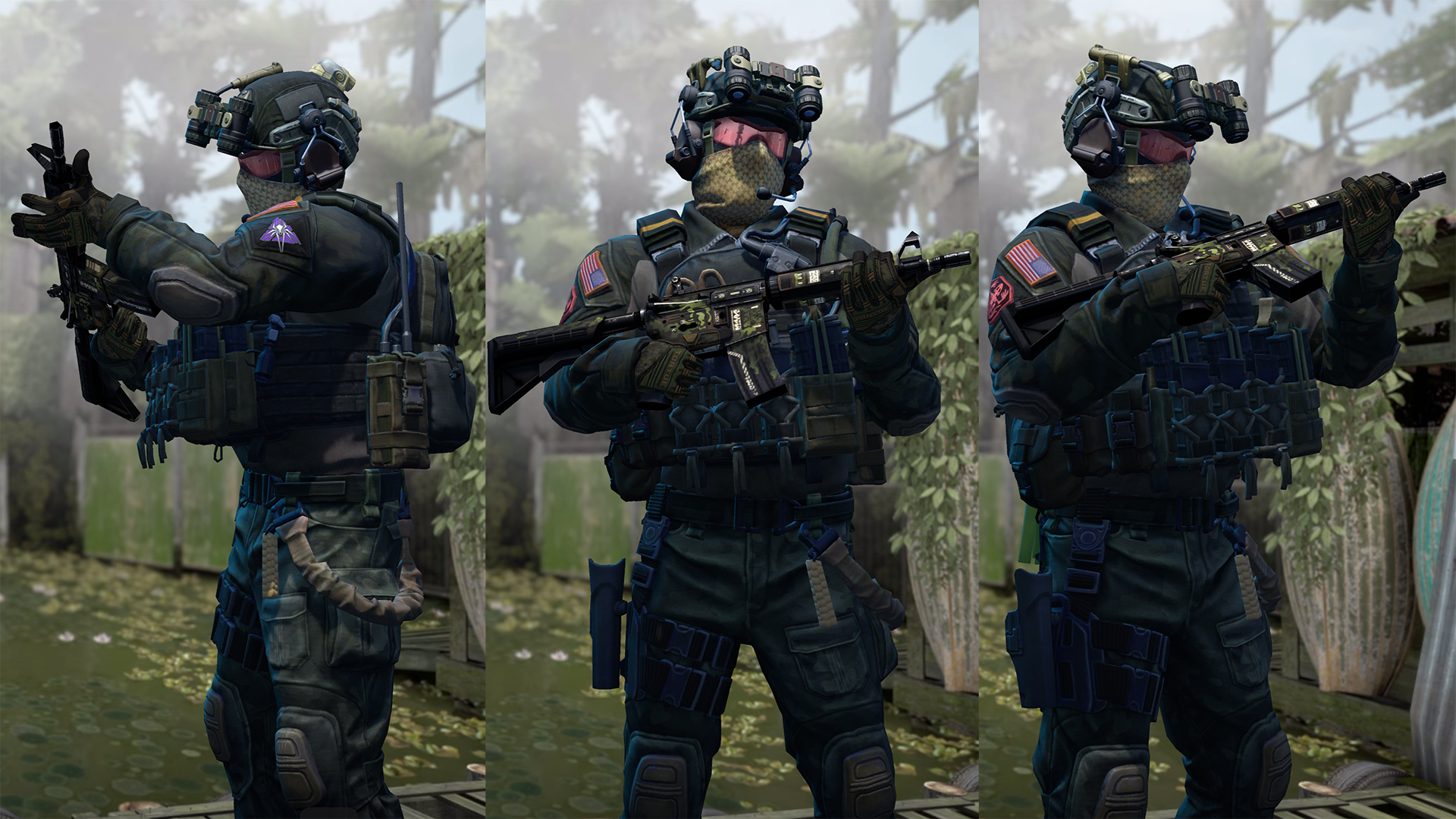 Steam Workshop::M4A4 FOREST OVERLORD