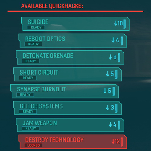 Steam Workshop::Cyberpunk Quickhacks