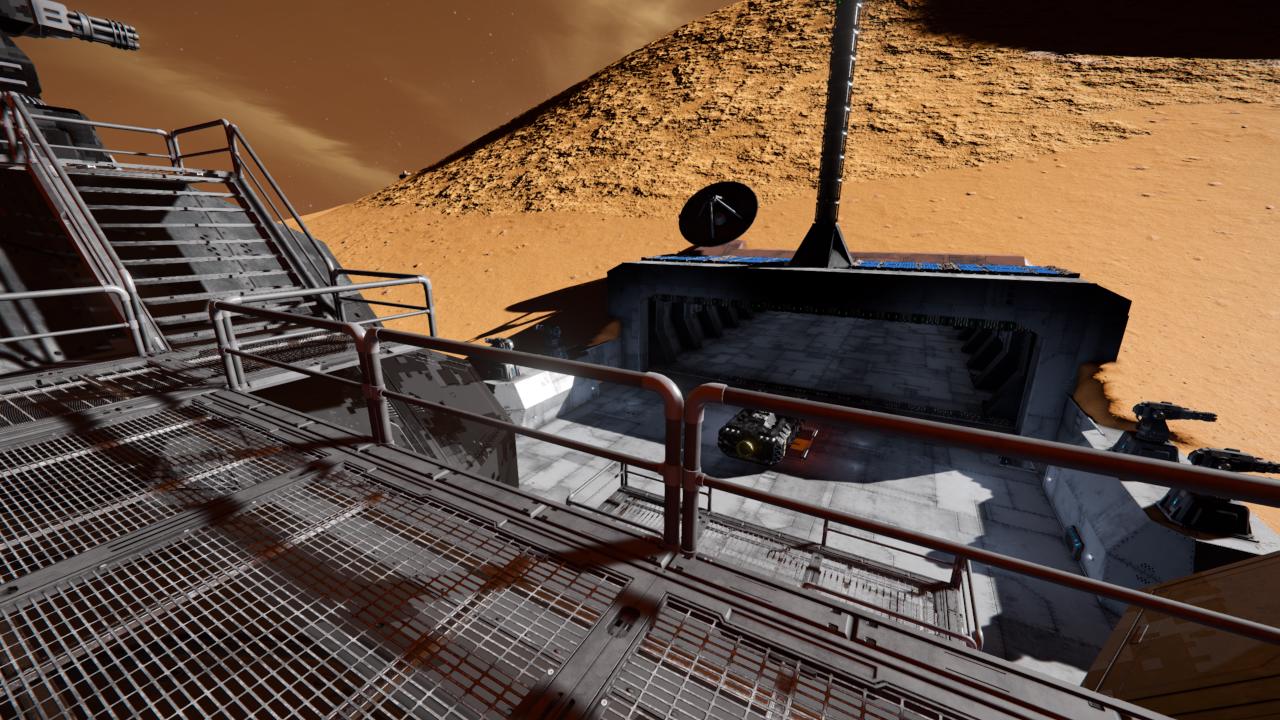 Steam Workshop::Mars - Underground Bunker Survival World