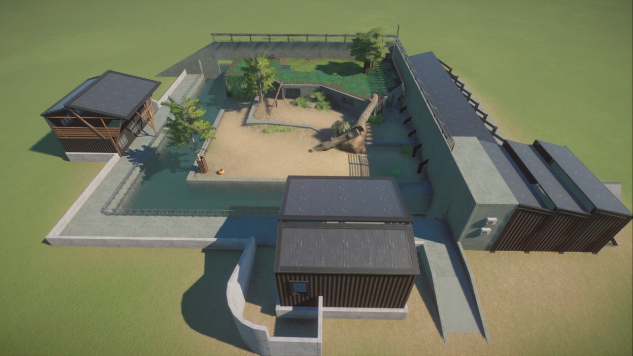 Steam Workshop::Multi-Story Realistic Lion Enclosure