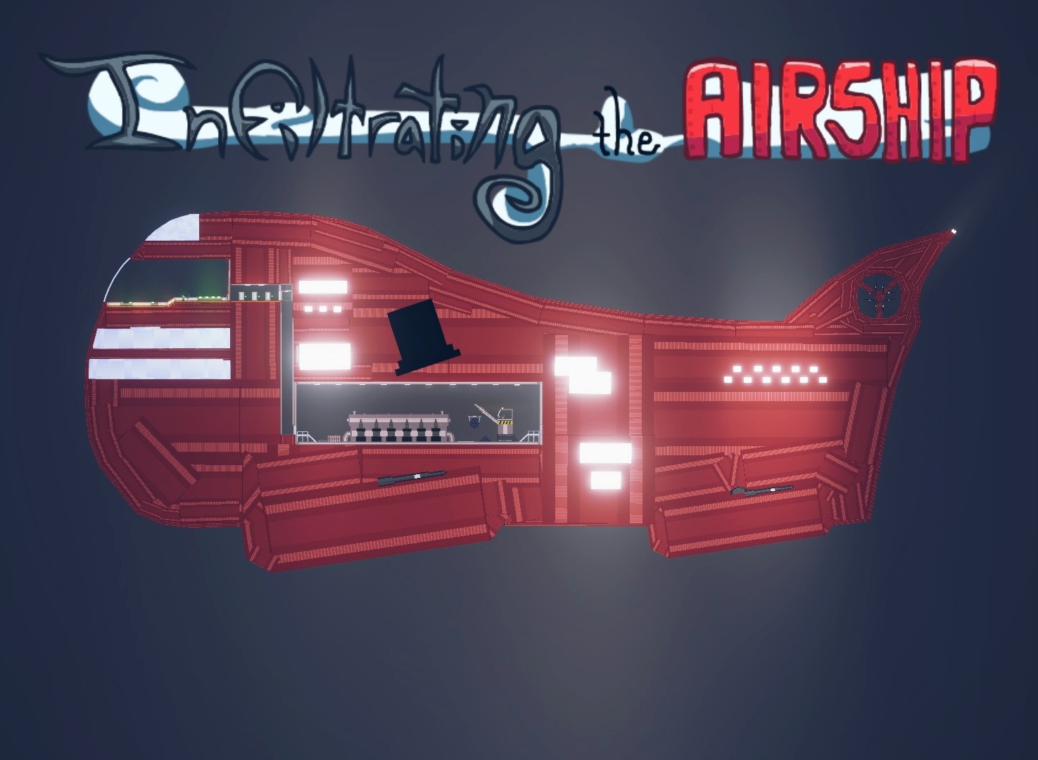 Steam Workshop::Toppat Clan Airship (Henry Stickmin) Part 1
