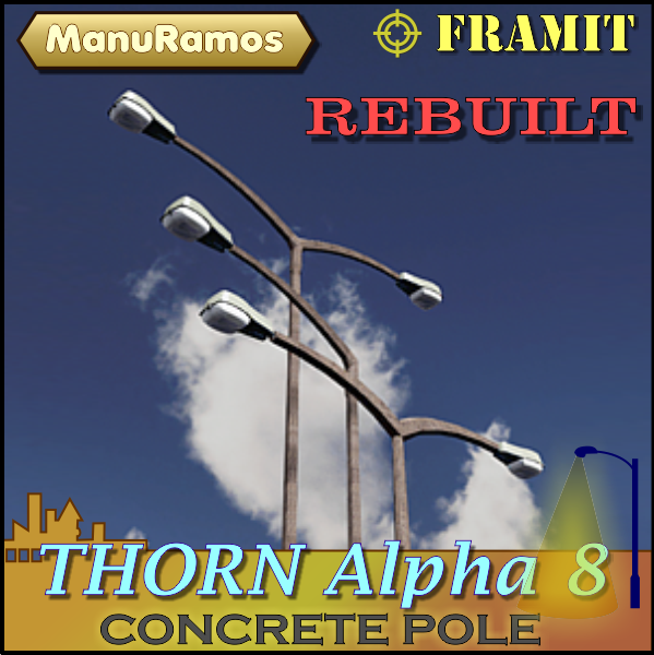 Steam Workshop::Thorn Alpha 8 Concrte Poles