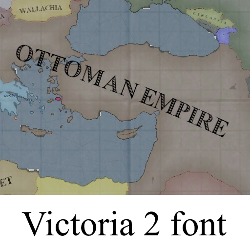 Steam Workshop::Victoria 2 map font