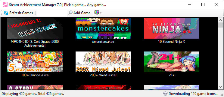 Steam Community :: Guide :: SAM.picker. Instant achievements, Farm ...