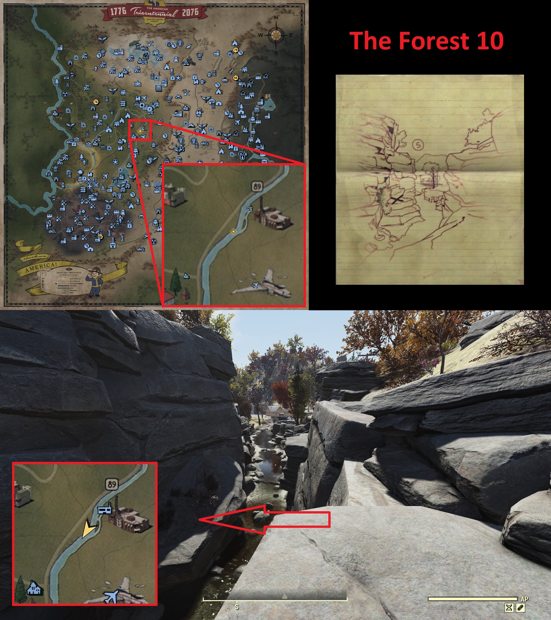 Steam Community :: Guide :: Blade2k9's Fallout 76 Treasure Map ...