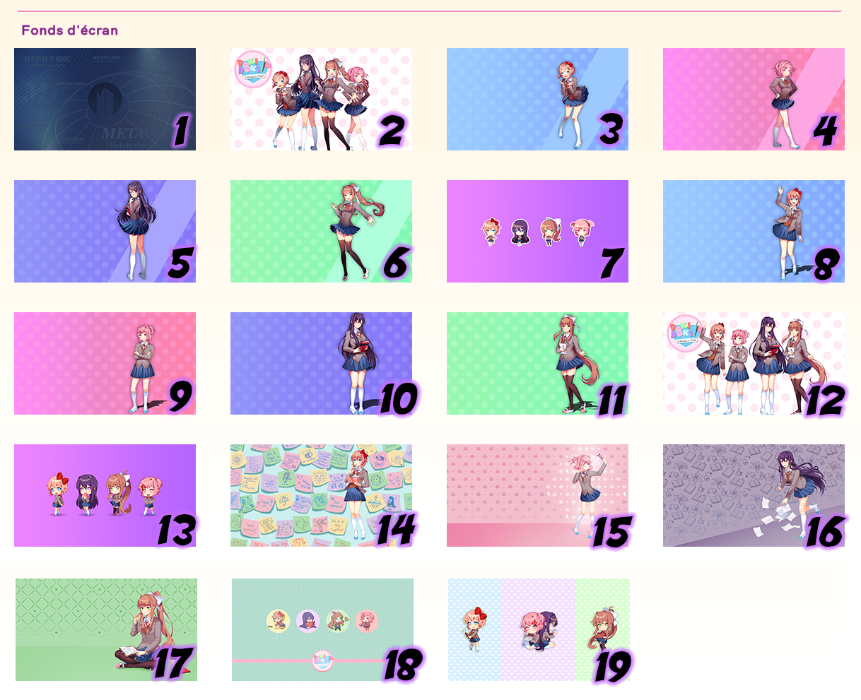 Steam Community :: Guide :: [FR] DDLC+ Tous les Succès + 100% Data