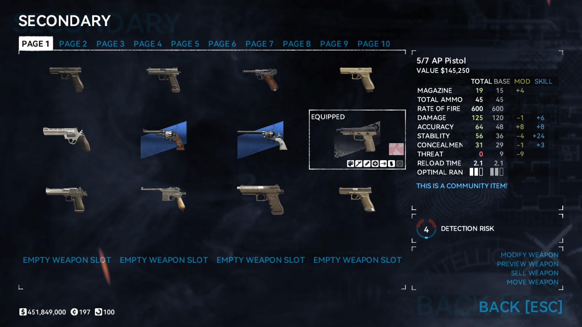 Steam Community :: Guide :: Numbkaiya's PD2 DSOD Builds