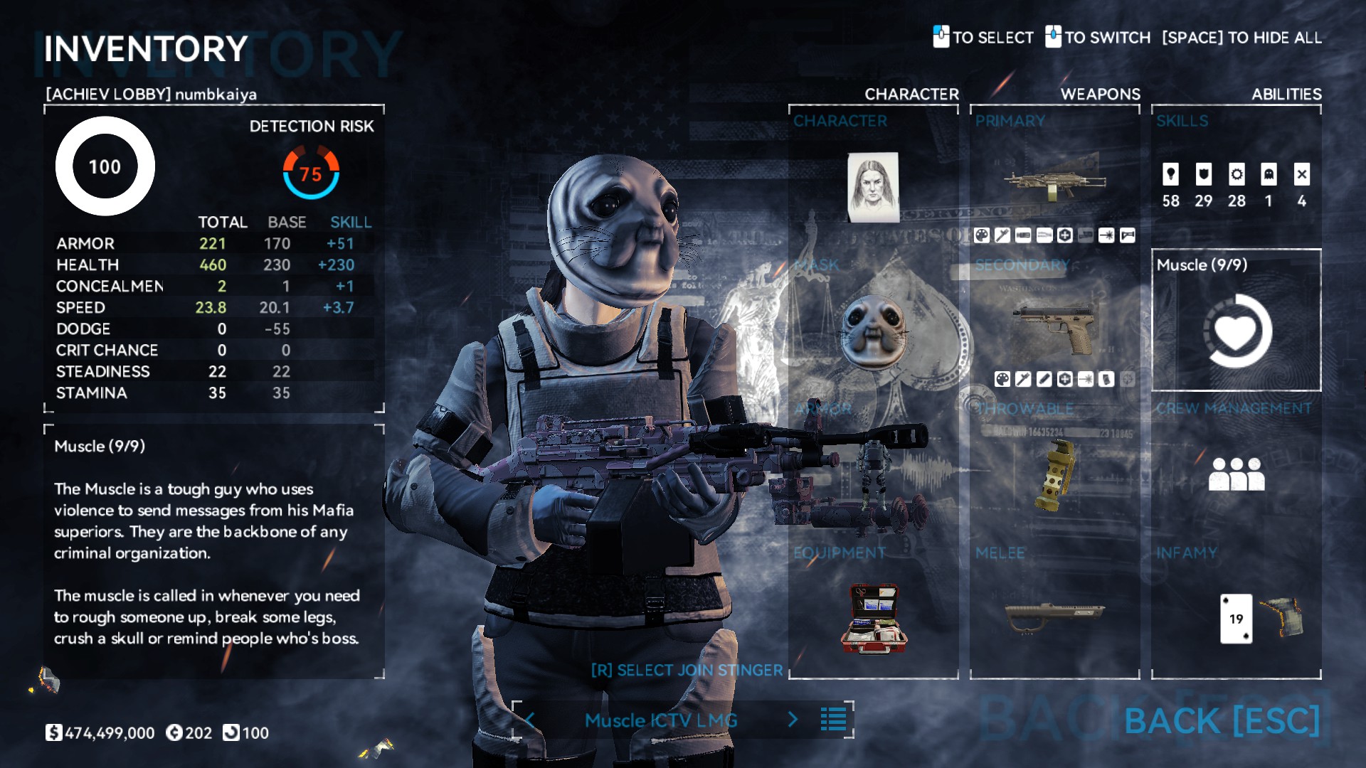 Steam Community :: Guide :: Numbkaiya's PD2 DSOD Builds
