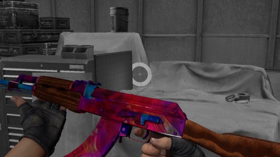 Steam Workshop::AK-47 | Red gradient