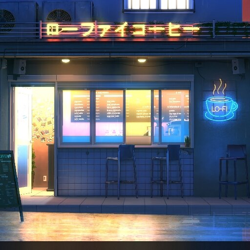 Lofi cafe store