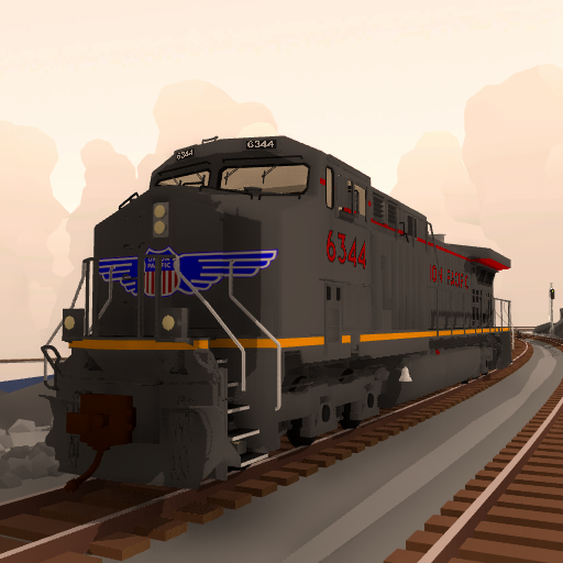 Steam Workshop::Union Pacific AC4400CW No. 6344 (grey ghost)