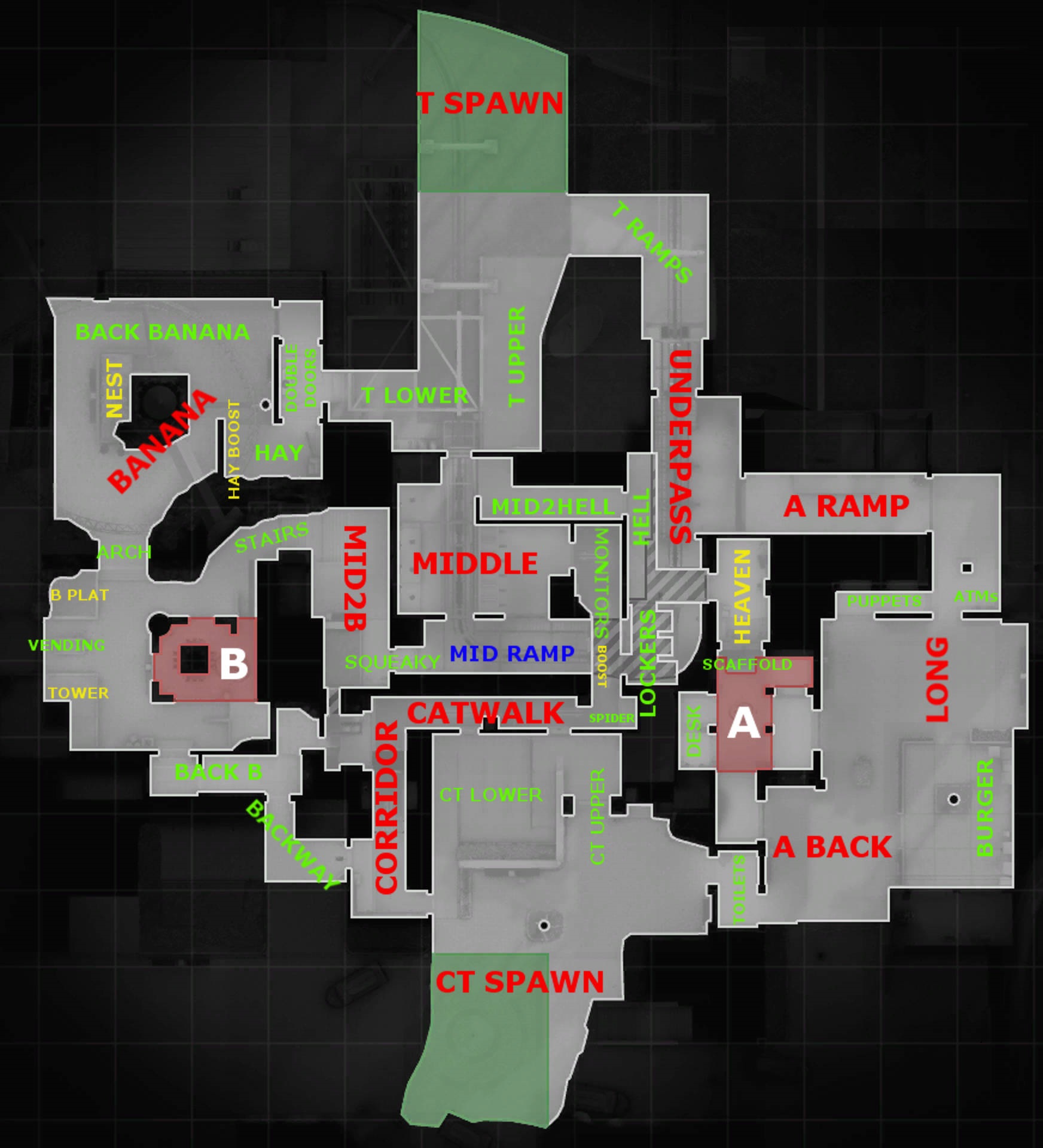 Steam Community :: Guide :: all map callouts