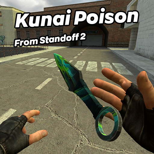 Steam Workshop::[TFA/M9K] Kunai Poison Knife (Standoff 2) PART 4