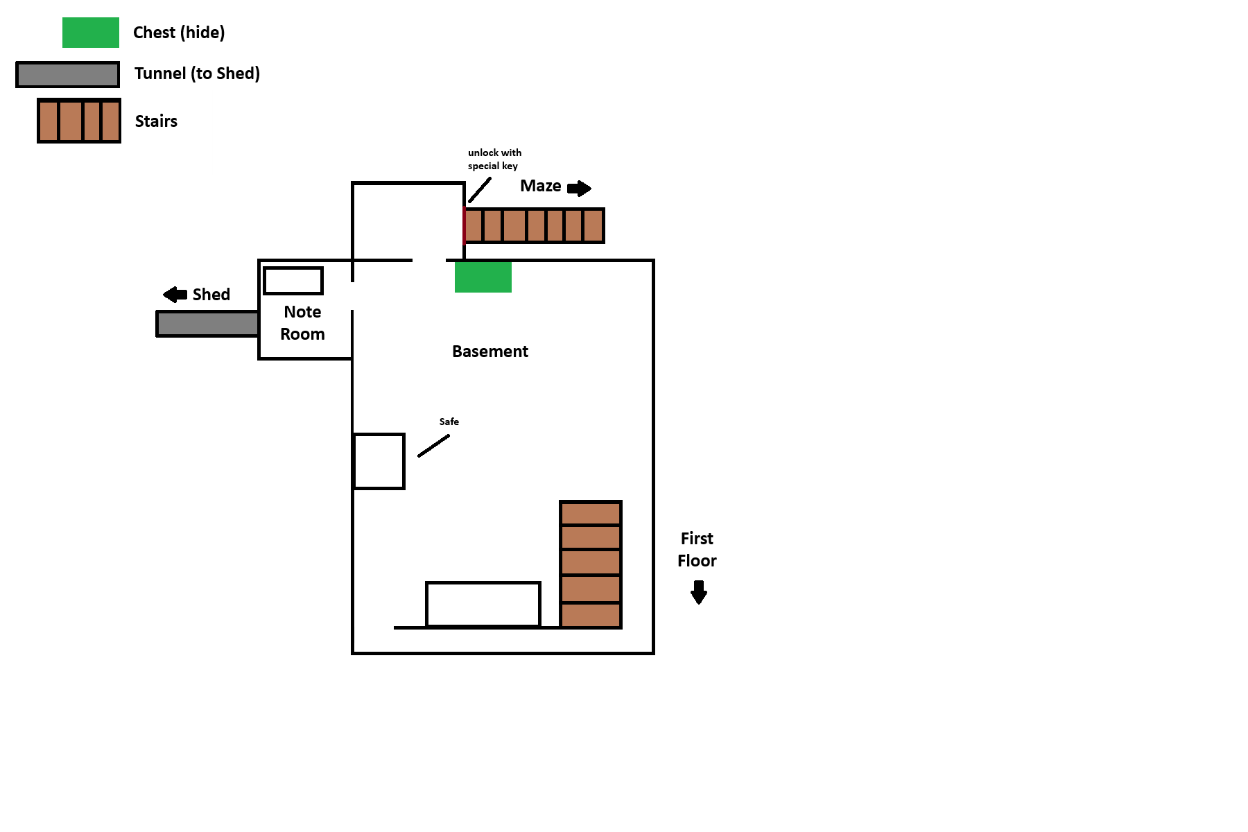 Steam Community :: Guide :: Granny: Escape Together map, seeds and item ...