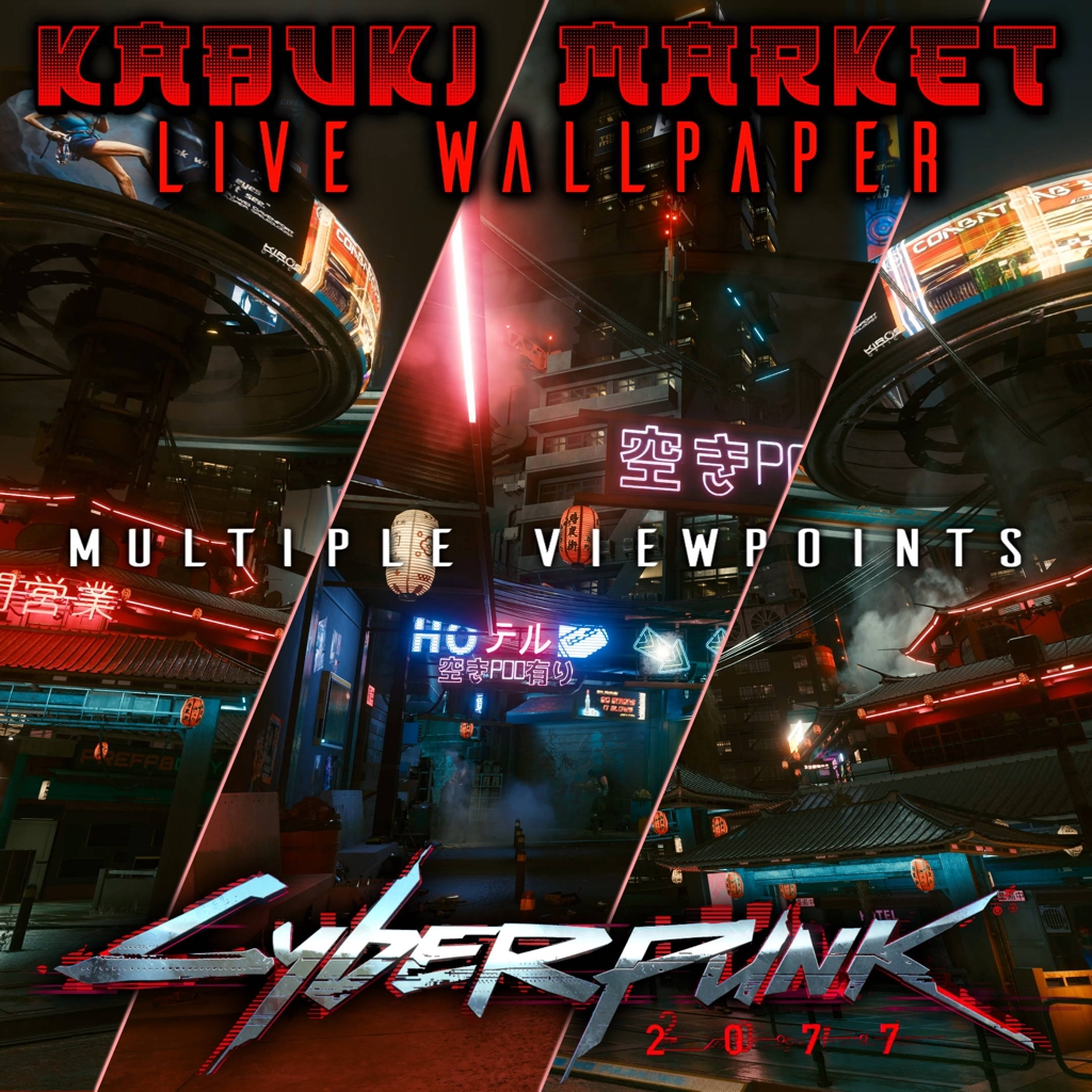 Steam Workshop::Cyberpunk 2077 - Kabuki Market (multiple viewpoints) 4K ...