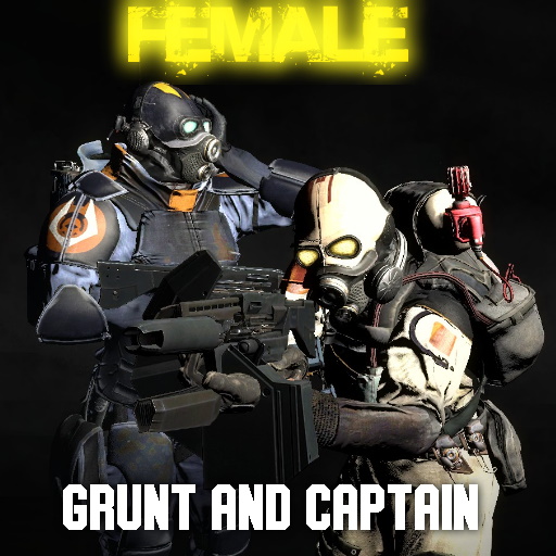 Steam Workshop::half life alyx combine female Grunt and captain