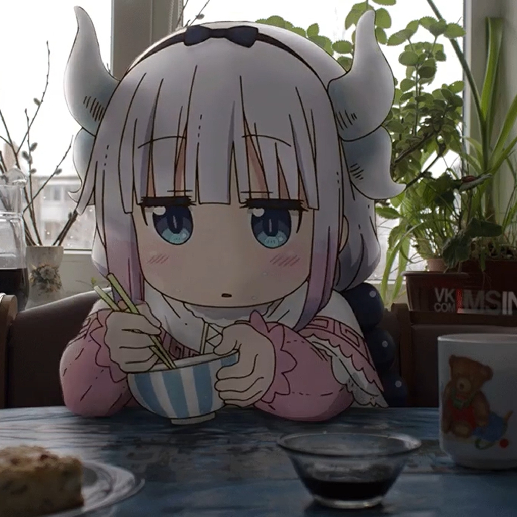 Steam Workshop::Kanna eating live wallpaper_