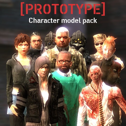 Steam Workshop::Prototype 1 Character Pack [GMOD]