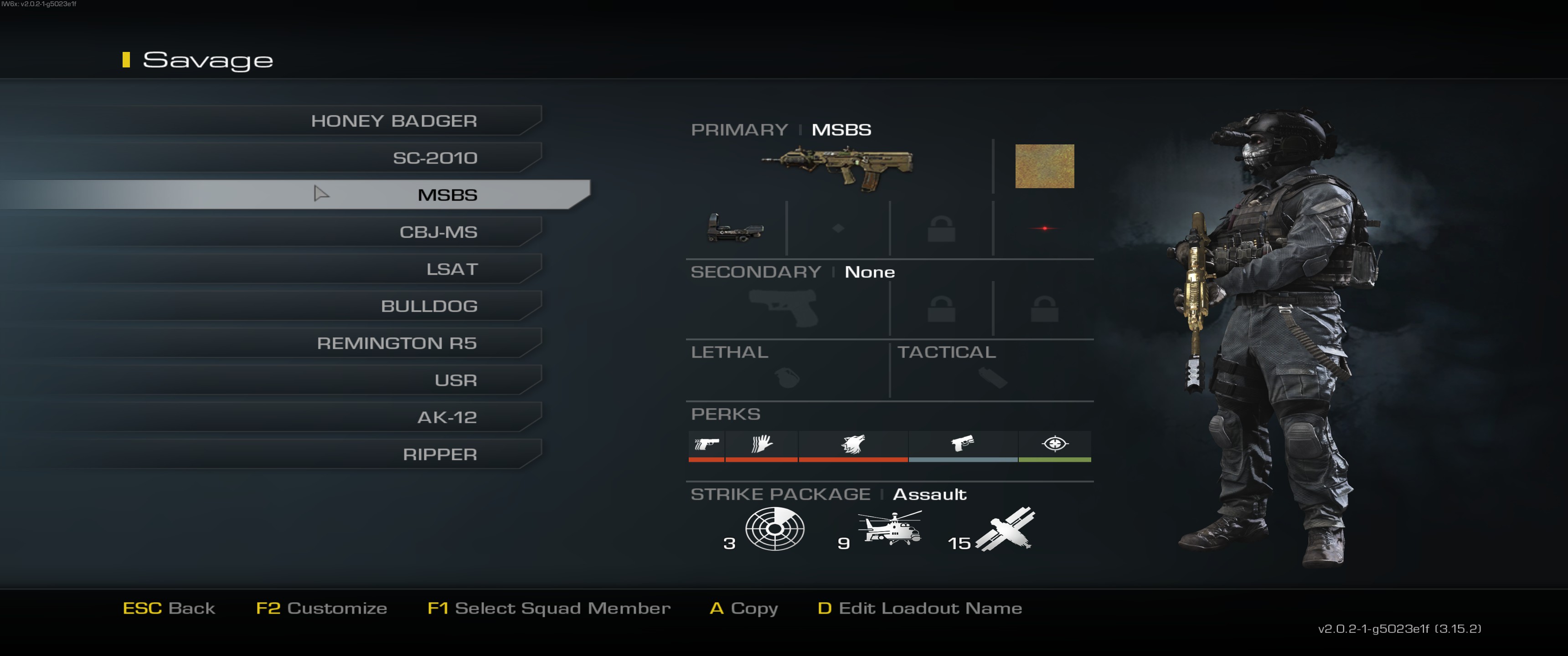 CoD: Ghosts Class Setups – Steam Solo