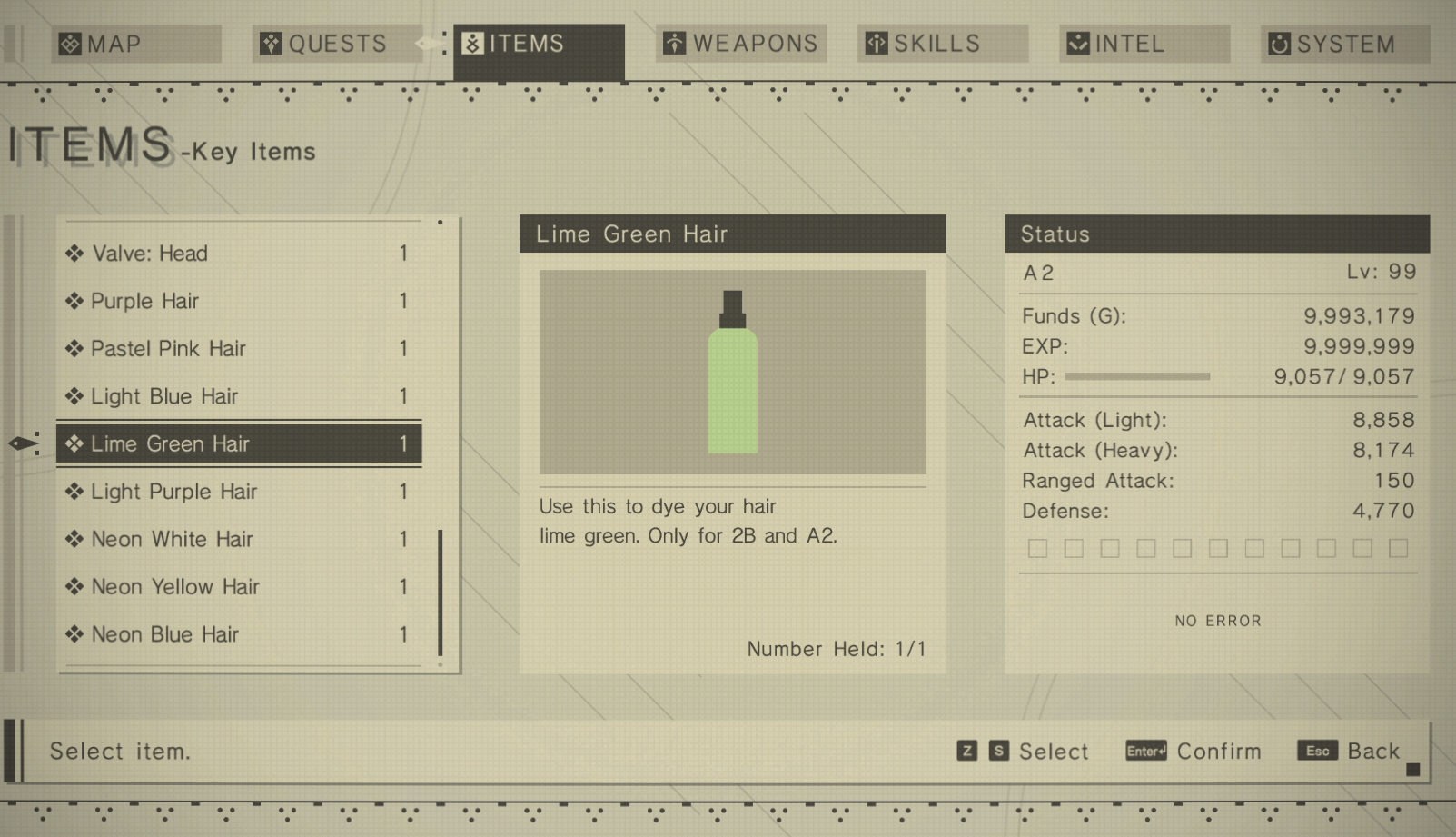 Steam Community :: Guide :: NieR:Automata How To Unlock All Hair Colors ...