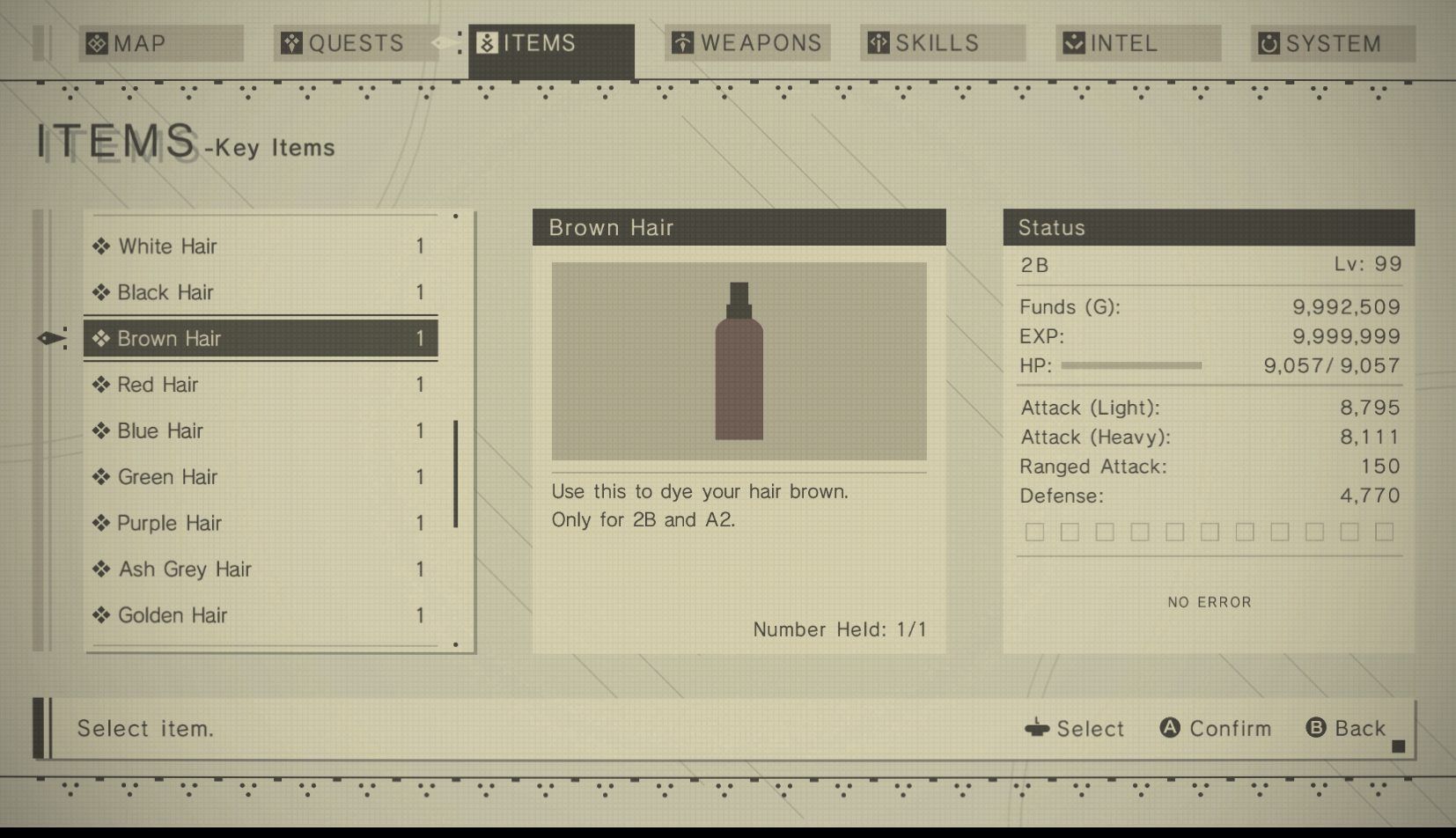 Steam Community :: Guide :: NieR:Automata How To Unlock All Hair Colors ...