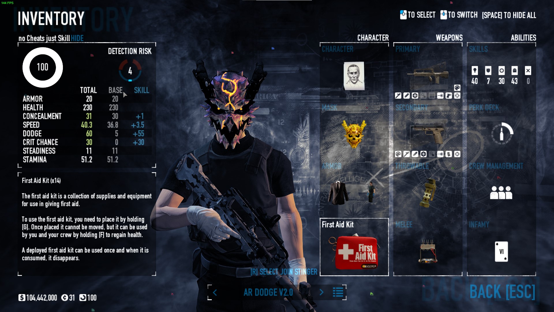 Steam Community :: Guide :: Payday 2 DSOD Builds