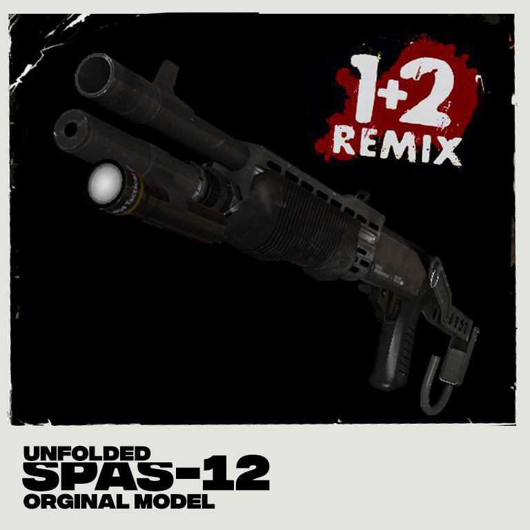 Steam Workshop::Unfolded SPAS-12 with 'L4D 1+2' Animations Remix
