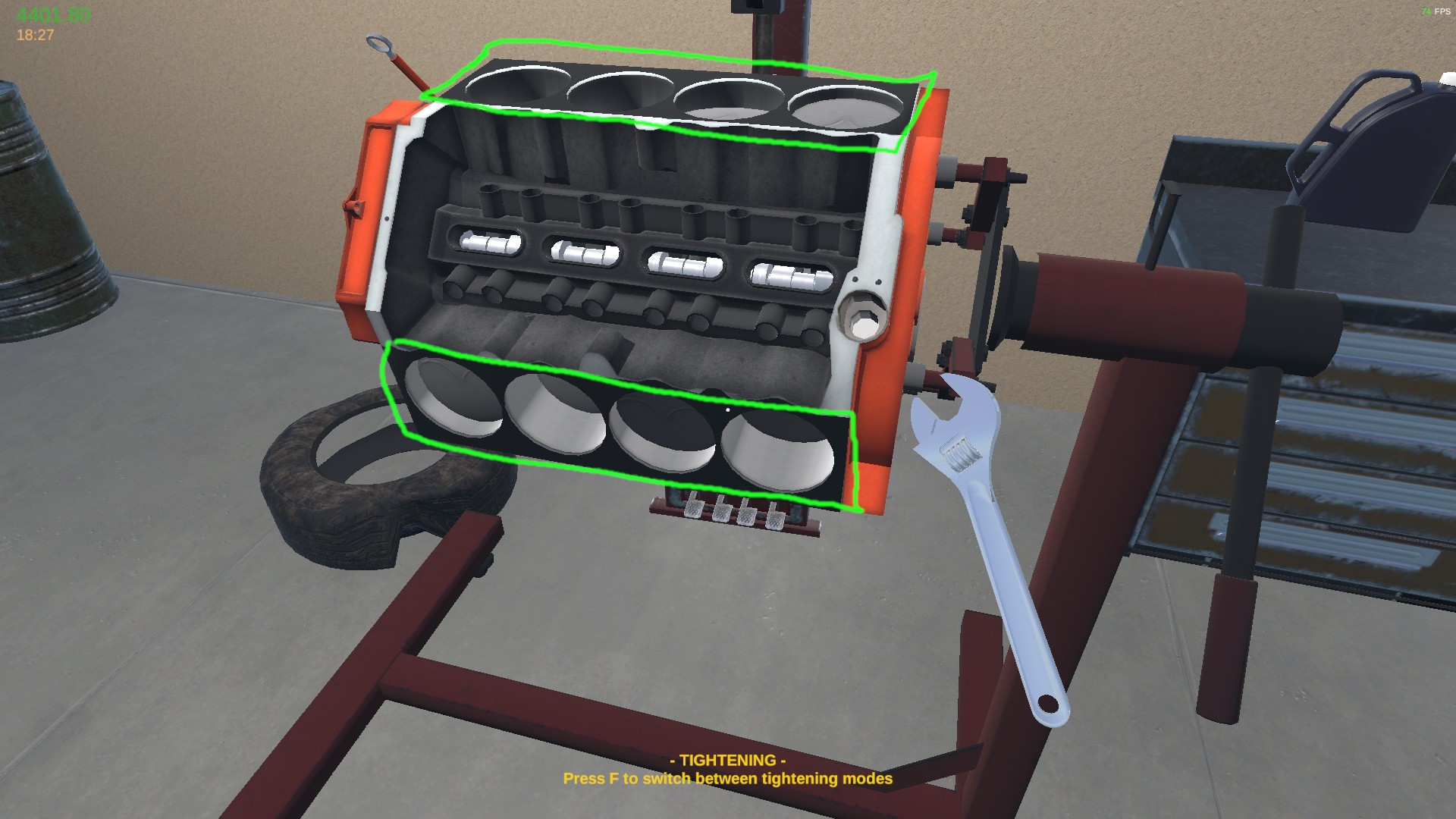 Steam Community :: Guide :: V8 engine build (orange/red engine)