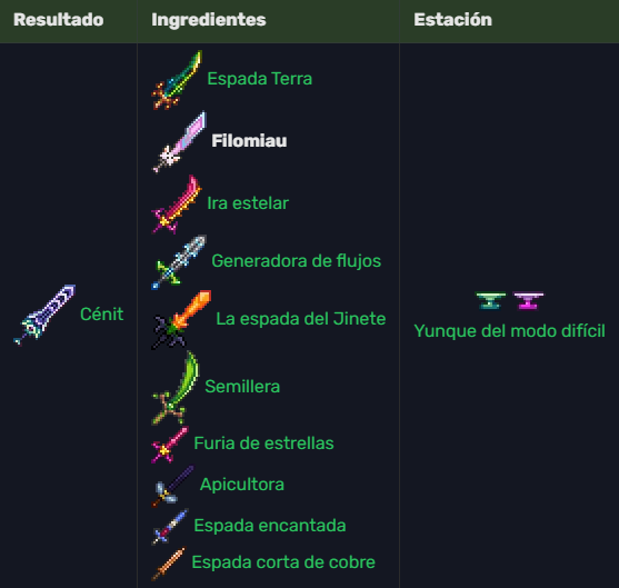 Steam Community :: Guide :: Obtención de la espada Zenith (Terminado)