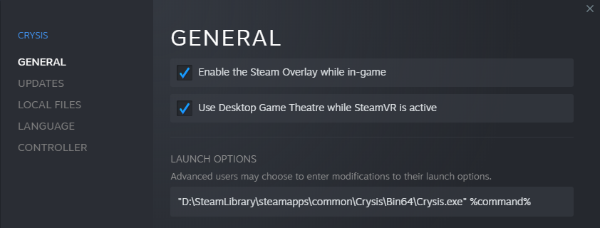 Steam Community :: Guide :: Play Crysis on Steam as it was meant to be ...