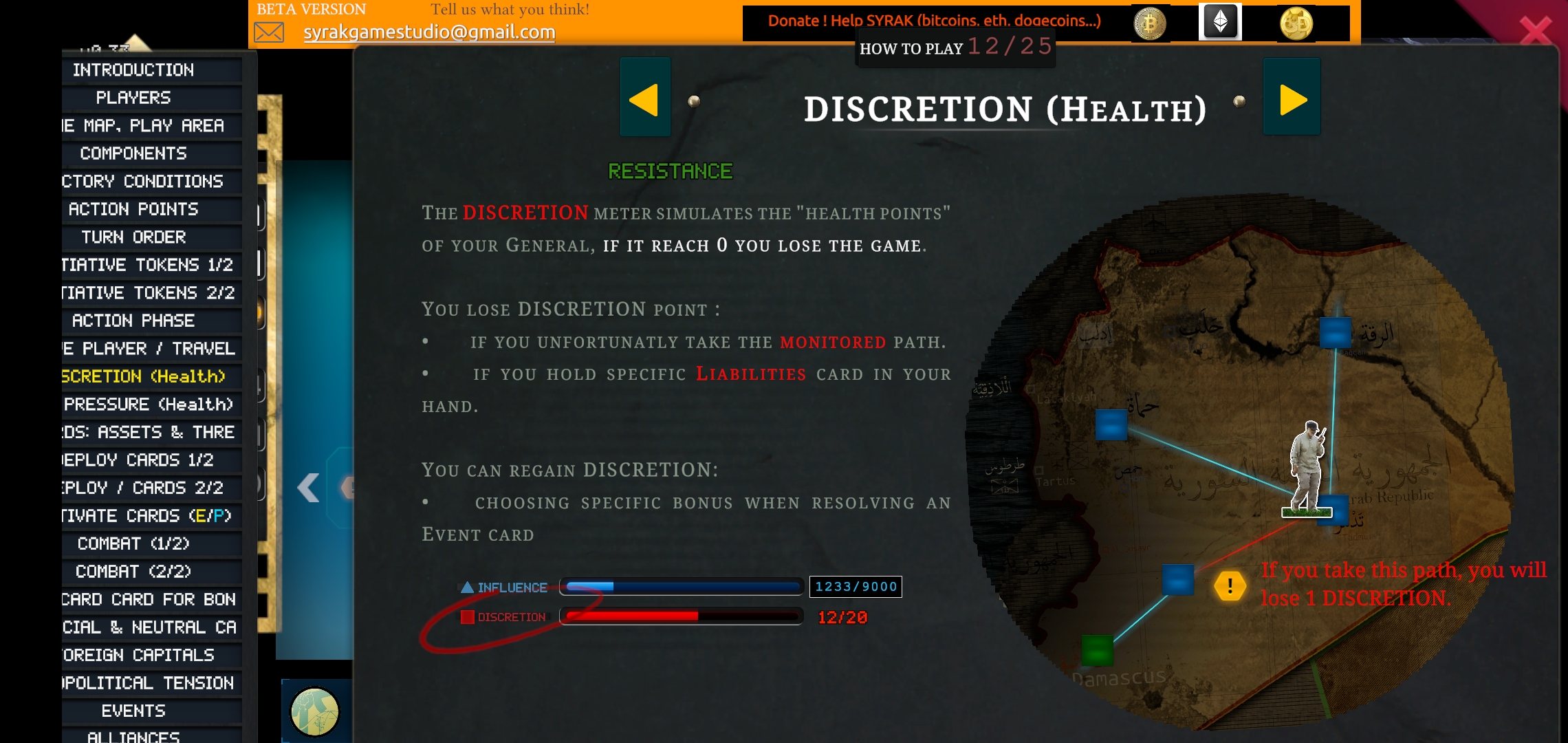 Steam Community :: Guide :: Rules of SYRAK (from the game How to Play menu)